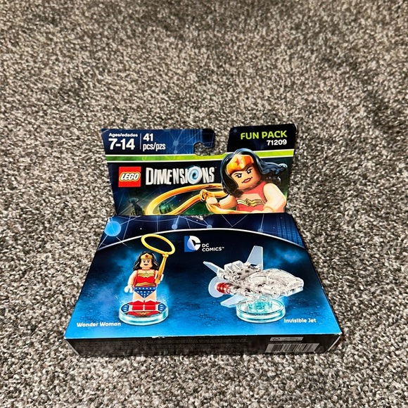 Lego | Other | Lego Dimensions Dc Comics Wonder Womaninvisible Jet ...